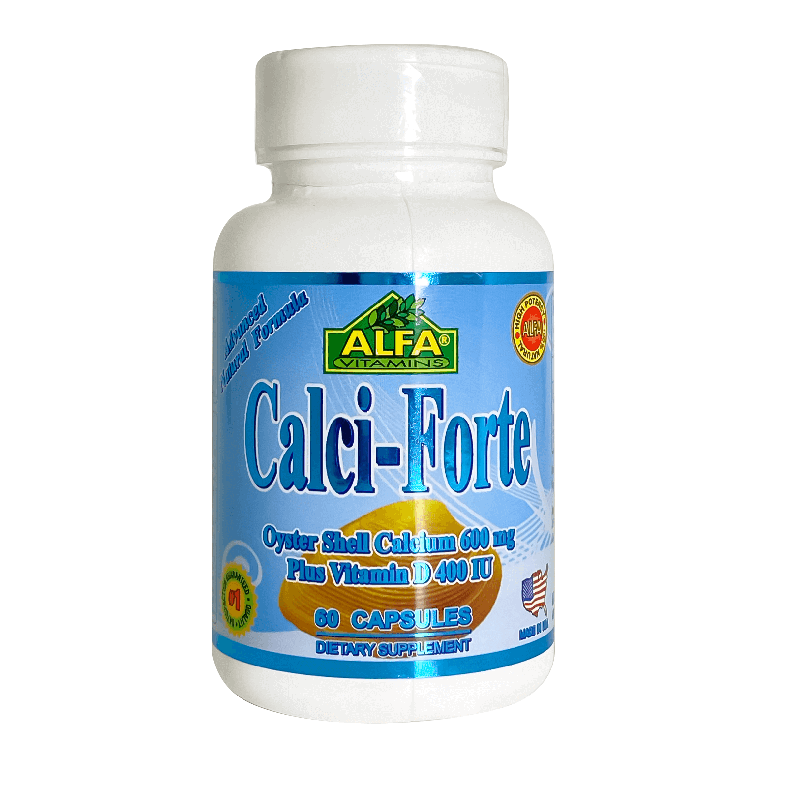 Alfa Vitamins Calci Forte Caps 60 – Yalladeal